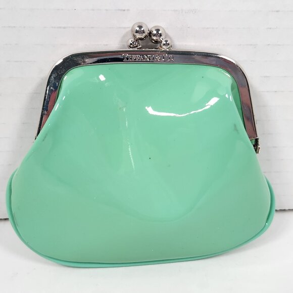 Tiffany & Co. | Bags | Tiffany Co Tiffany Blue Leather Coin Purse ...